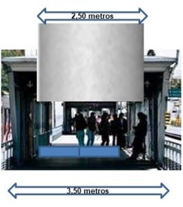 Estaciones de Transmilenio Caracas versus estructura metro elevado ...